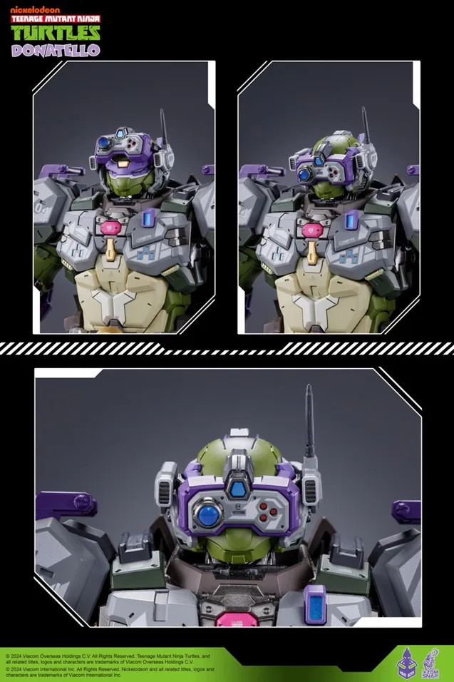 HeatBoys TMNT Donatello Alloy Mecha Figure HB0015