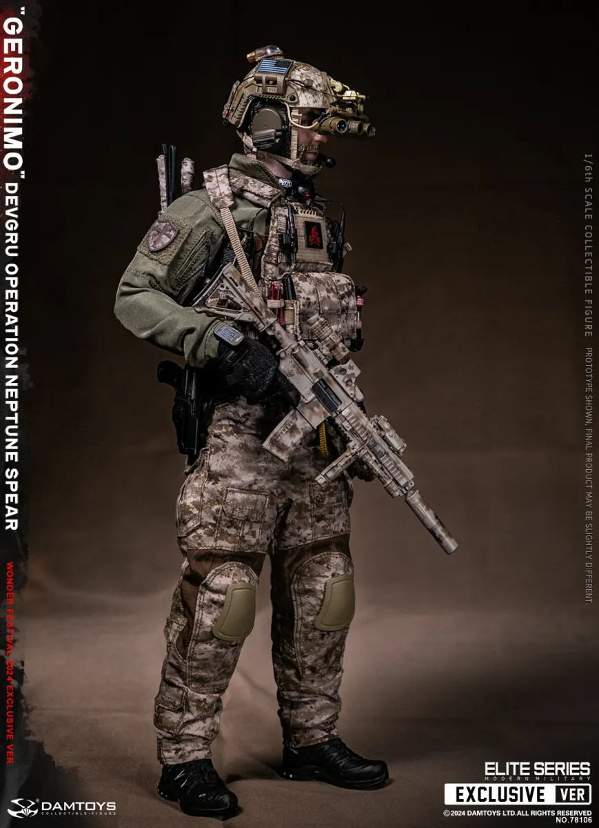 DEVGRU Operation Neptune Spear GERONIMO WF 2024 EX 78106