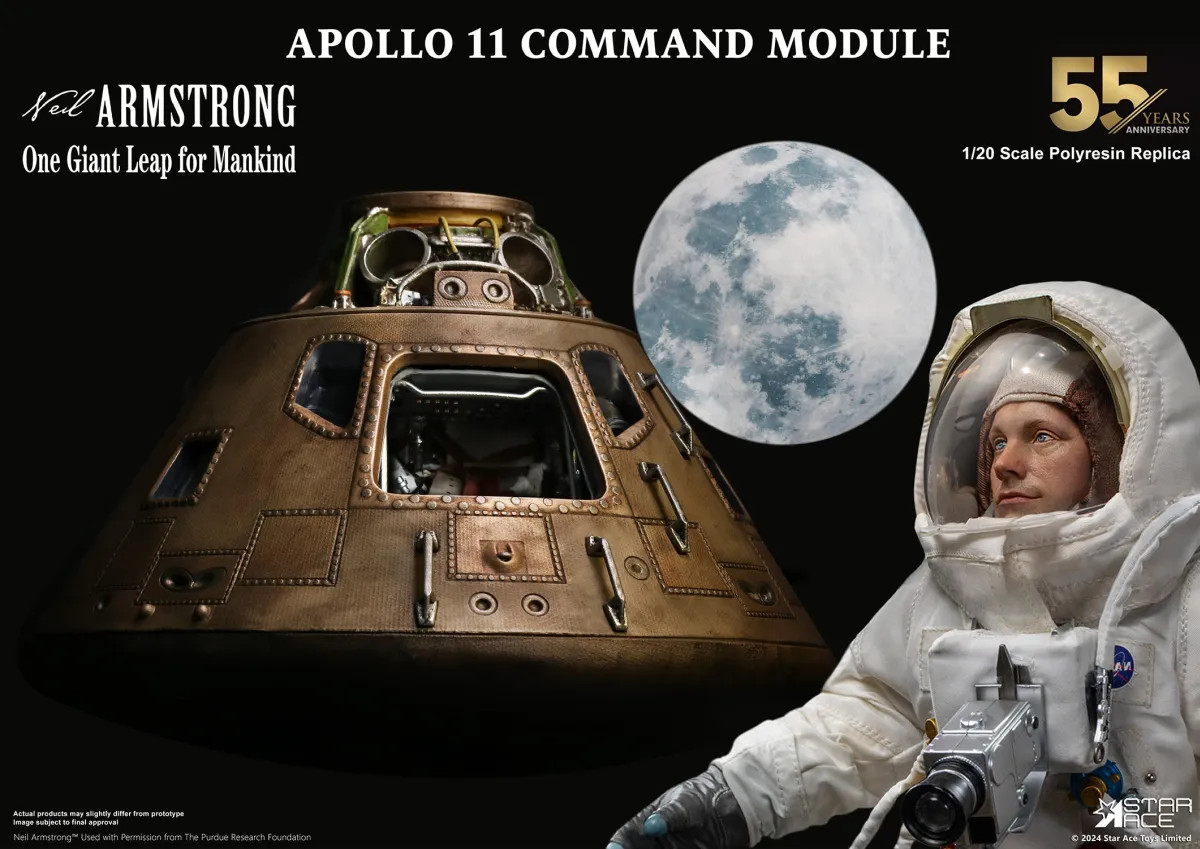 Star Ace Apollo11 Command Module Replica DX SA0144