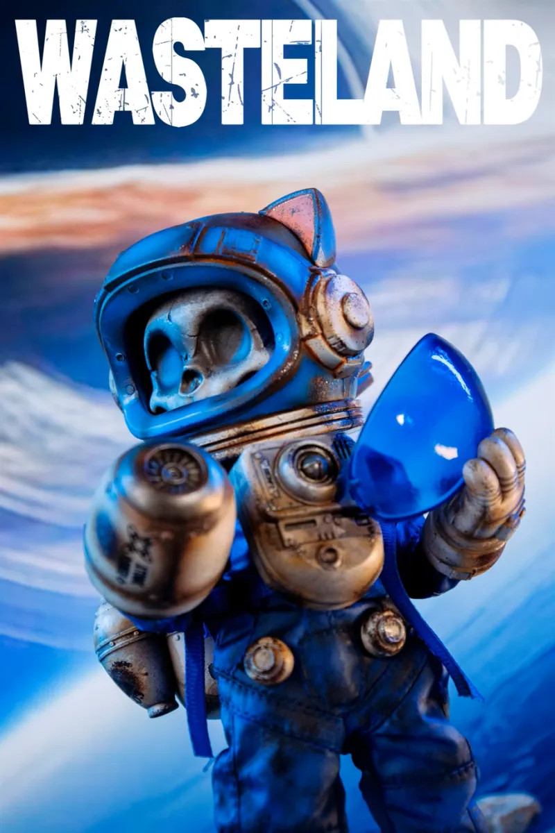 WeArtDoing Wasteland Series 4 Space Fighter Blue