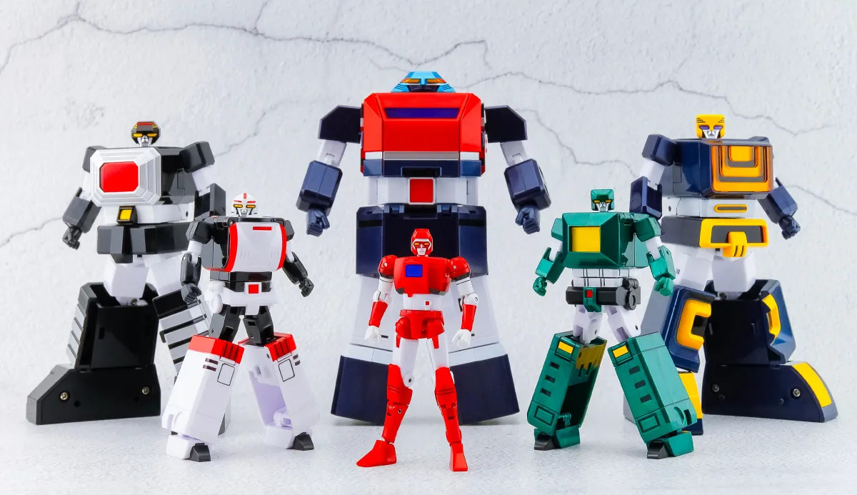 Action Toys Action Alloy Six God Combination Godmars