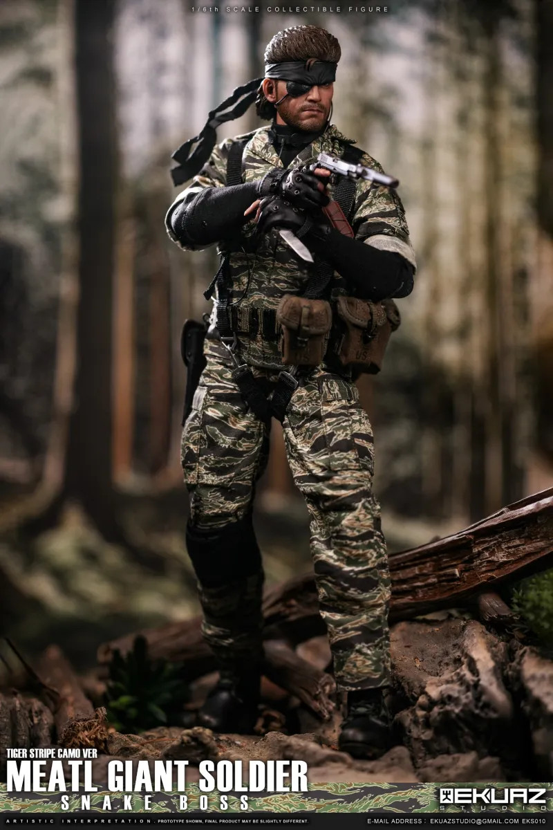 EKUAZ Metal Giant Soldier Snake Boss Tiger Stripe EKS010