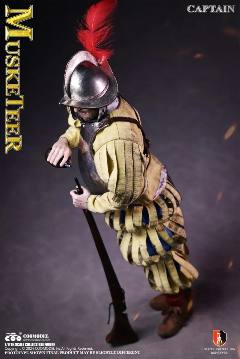 COOModel Spanish Conquistador Musketeer Sergeant SE138