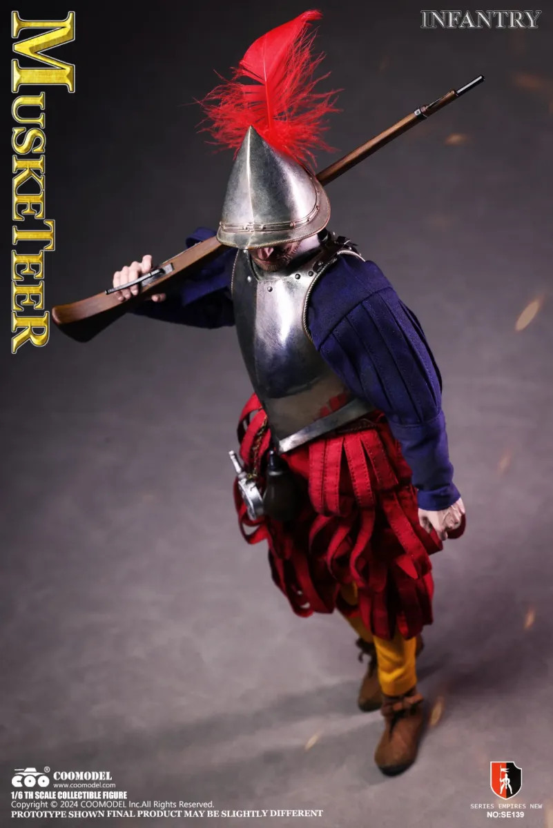 COOModel Spanish Conquistador Musketeer SE139