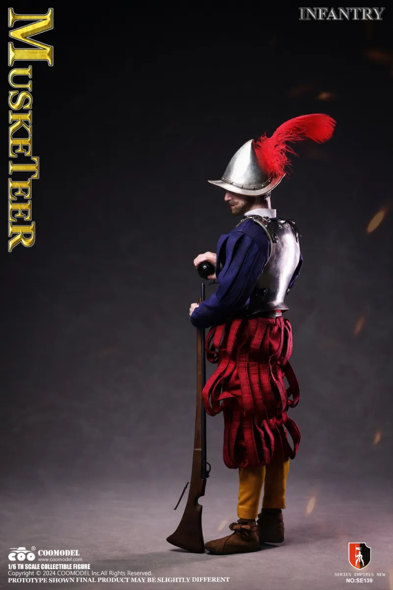 COOModel Spanish Conquistador Musketeer SE139