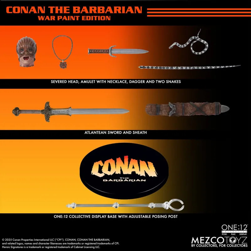 Mezco One:12 Collective Conan the Barbarian 1982