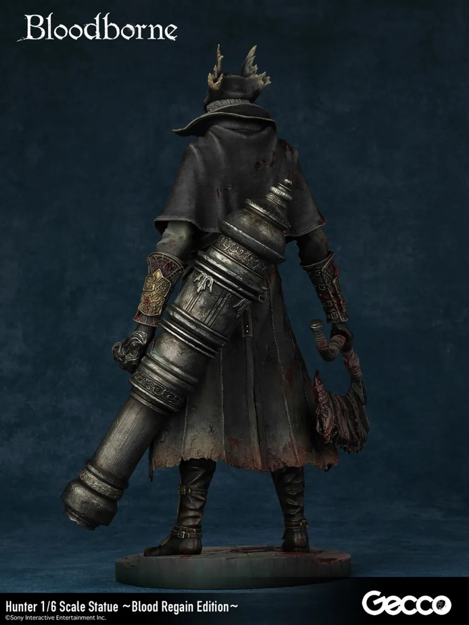 Gecco Bloodborne Hunter Statue Blood Regain Edition