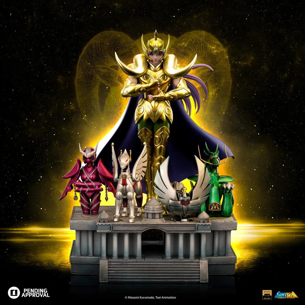 Iron Studios Saint Seiya Aries Mu Deluxe