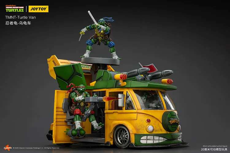 JoyToy TMNT Turtle Van 1/18 Scale Model