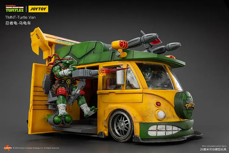 JoyToy TMNT Turtle Van 1/18 Scale Model