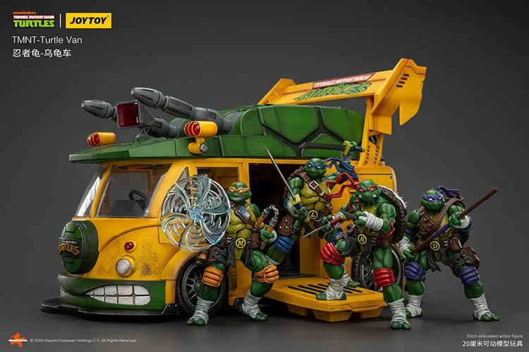 JoyToy TMNT Turtle Van 1/18 Scale Model