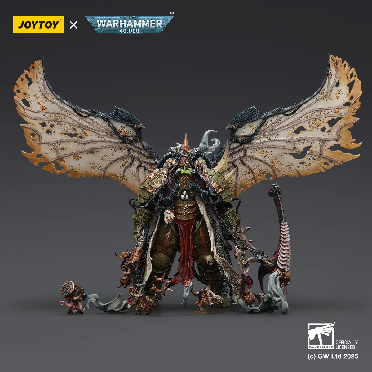 JOYTOY Warhammer 40K Mortarion Daemon Primarch of Nurgle