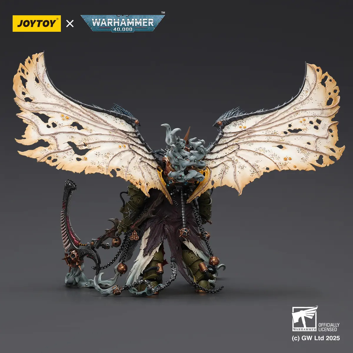 JOYTOY Warhammer 40K Mortarion Daemon Primarch of Nurgle