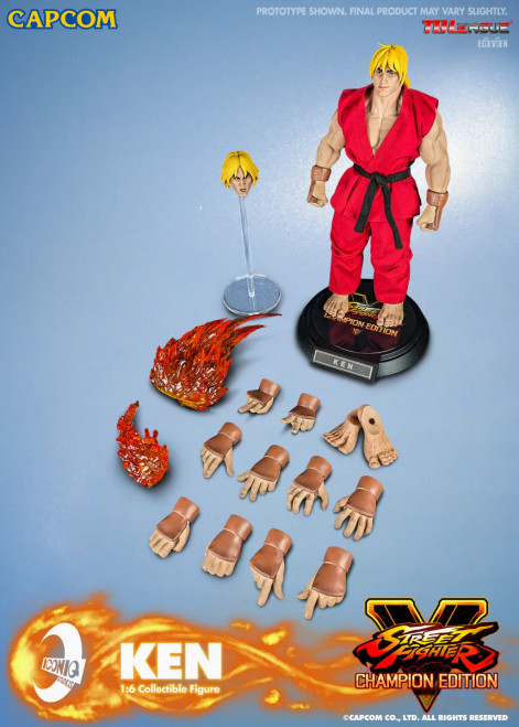 Iconiq Studios Street Fighter V Ken Masters