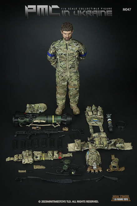 Mini Times PMC in Ukraine 1/6 Scale Action Figure M047
