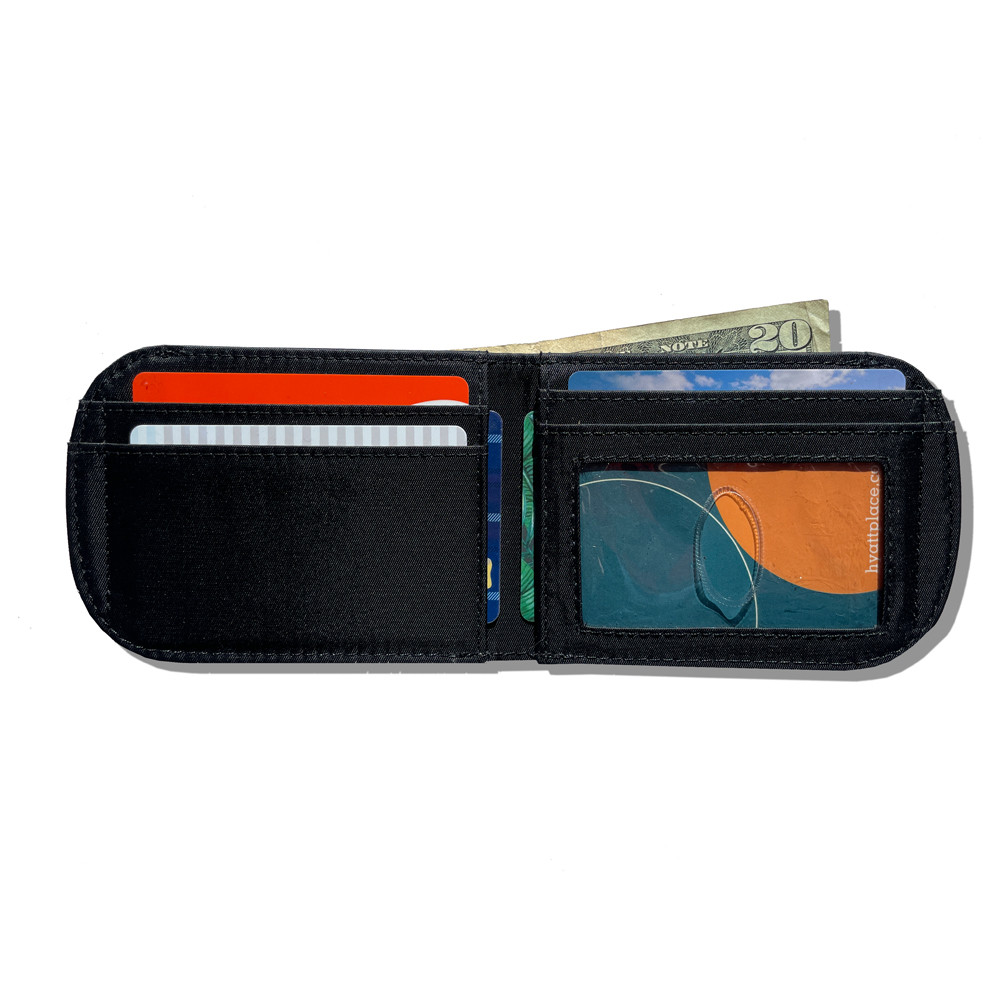 RFID Blocking Leather Curve Bifold
