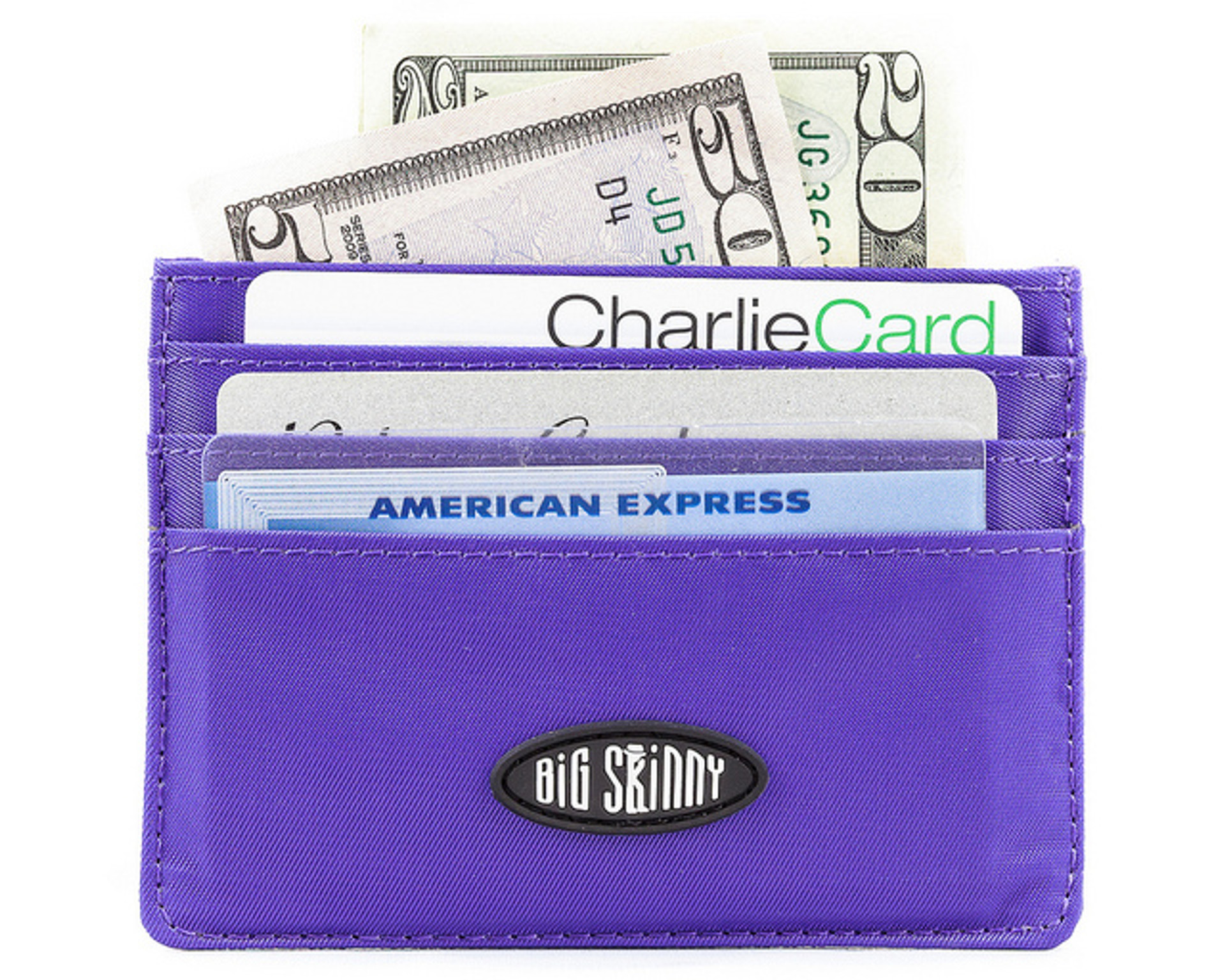 Leather Mini Skinny Card Case - BigSkinny.net