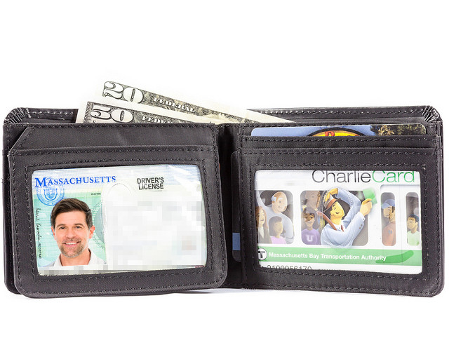 Leather Hybrid L-Shape Wallet - Big Skinny