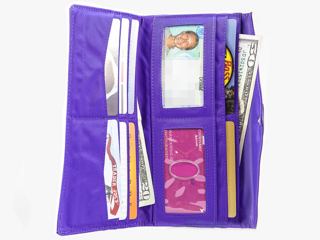 RFID BLOCKING NYLON SLIMVELOPE