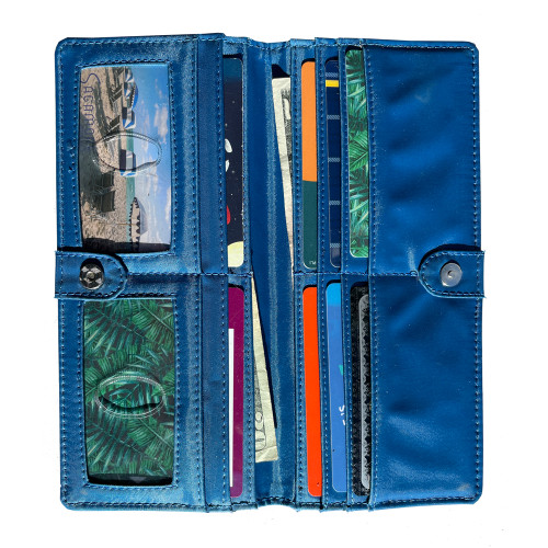 Zippered Executive Checkbook Wallet - BigSkinny.net