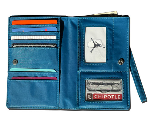 RFID BLOCKING NYLON PLUS-SIZED myPHONE WALLET