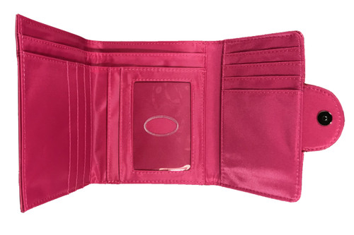 World's Thinnest Leather Women's Tri-Fold Wallet