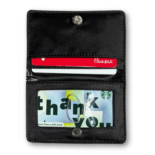 RFID Blocking Nylon Phone Card Case