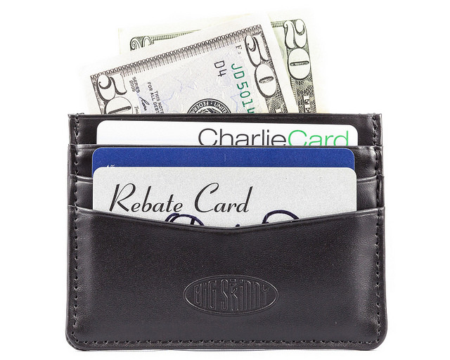 Leather Mini Skinny Card Case - BigSkinny.net