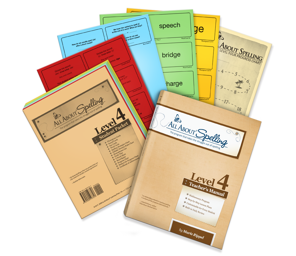 All About Spelling - All About Spelling Level 4 - All About Learning ...