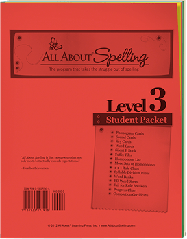All About Spelling - All About Spelling Level 3 - All About Learning ...