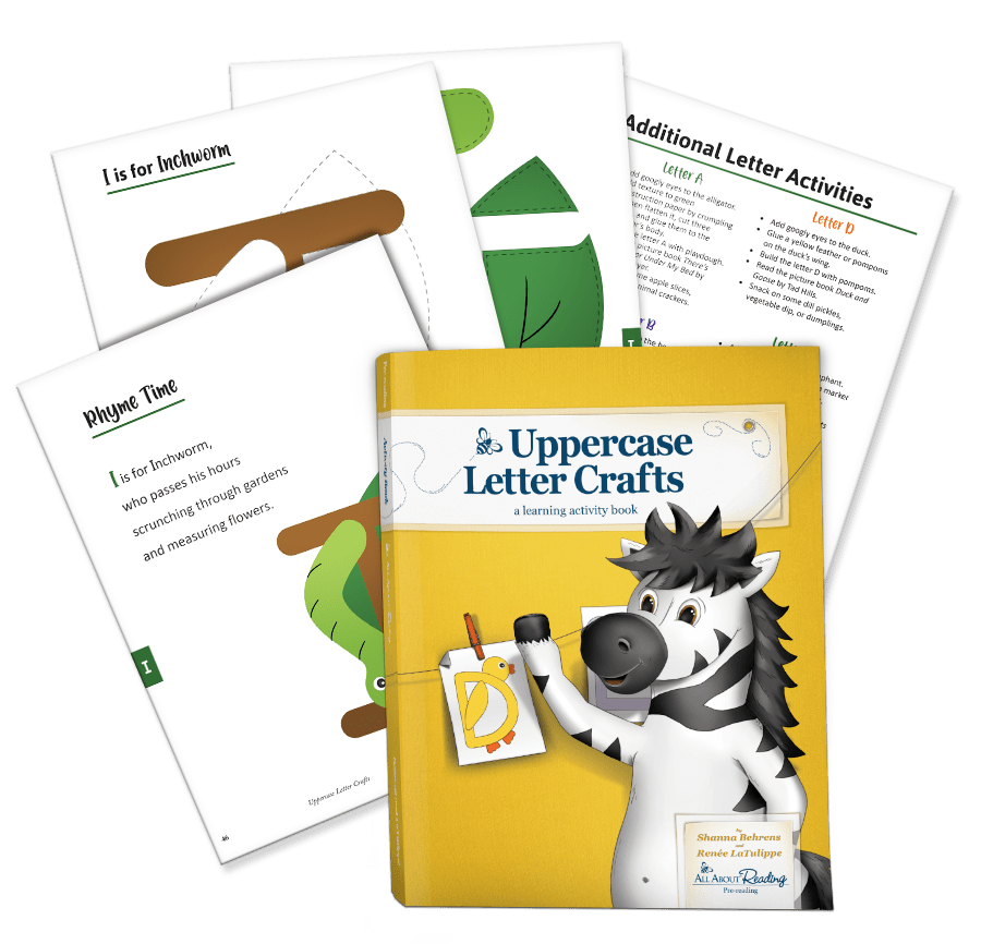 Uppercase Letter Crafts Book - All About Learning Press, Inc.