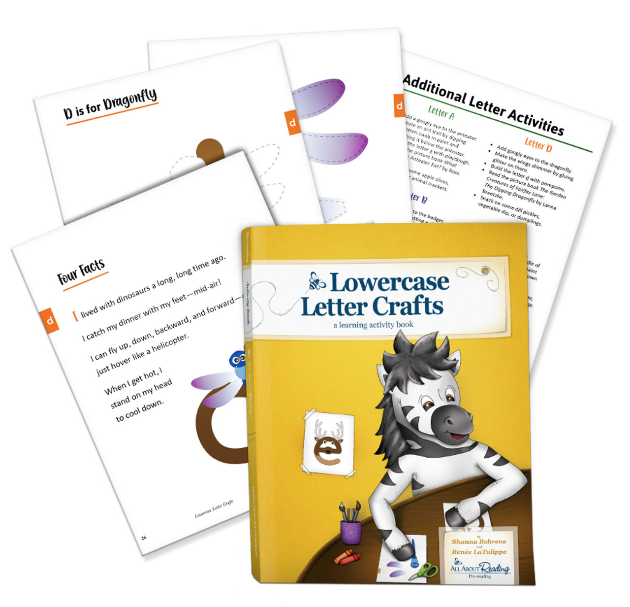 Lowercase Letter Crafts Book - All About Learning Press, Inc.