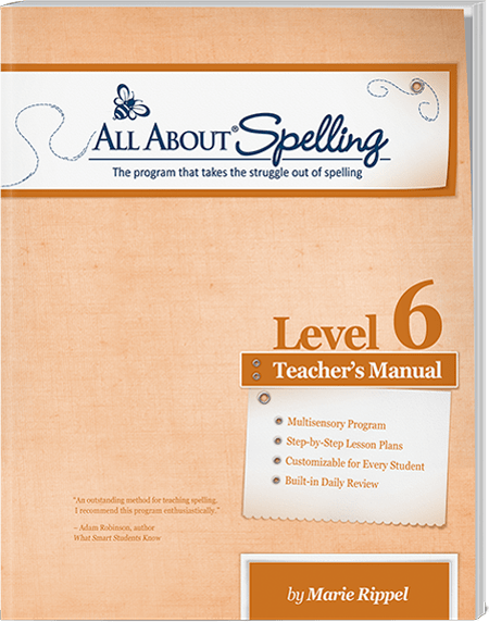 All About Spelling - All About Spelling Level 6 - All About Learning ...