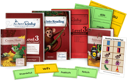 All About Reading Level 3 Materials - All About Learning Press, Inc.