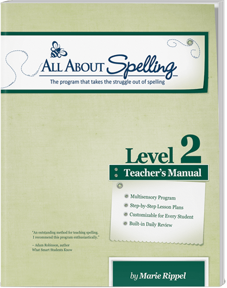 All About Spelling Level 2 Materials - All About Learning Press, Inc.