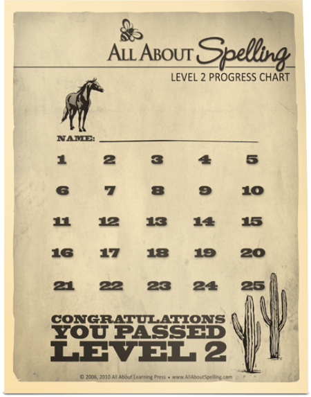 All About Spelling Level 2 Student Packet - All About Learning Press, Inc.