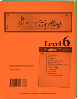 All About Spelling - All About Spelling Level 6 - All About Learning ...