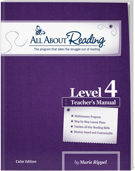 All About Reading Level 4 Materials - All About Learning Press, Inc.