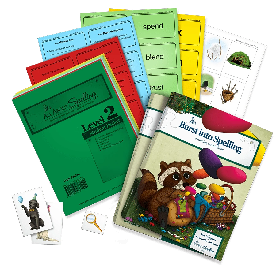 All About Spelling Level 2 Materials - All About Learning Press, Inc.