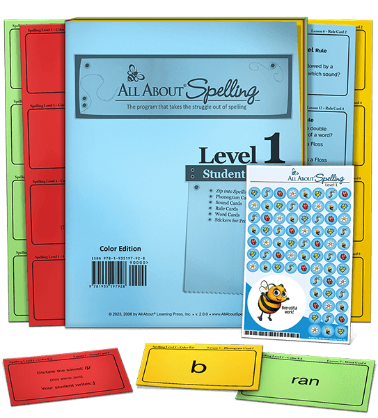 All About Spelling - All About Spelling Level 1 - All About Learning ...