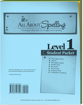 All About Spelling - All About Spelling Level 1 - All About Learning ...