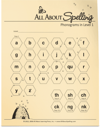 All About Spelling Level 1 Student Packet - All About Learning Press, Inc.