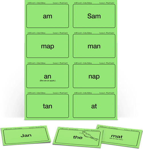 Reading Level 1 Flashcards Only - All About Learning Press, Inc.