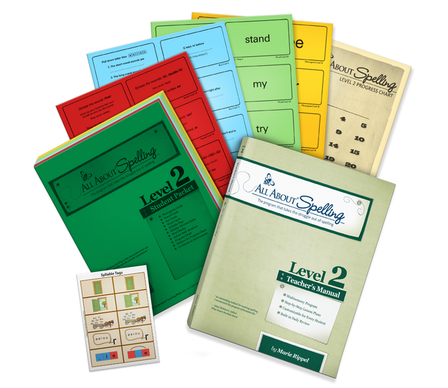 All About Spelling - All About Spelling Level 2 - All About Learning ...