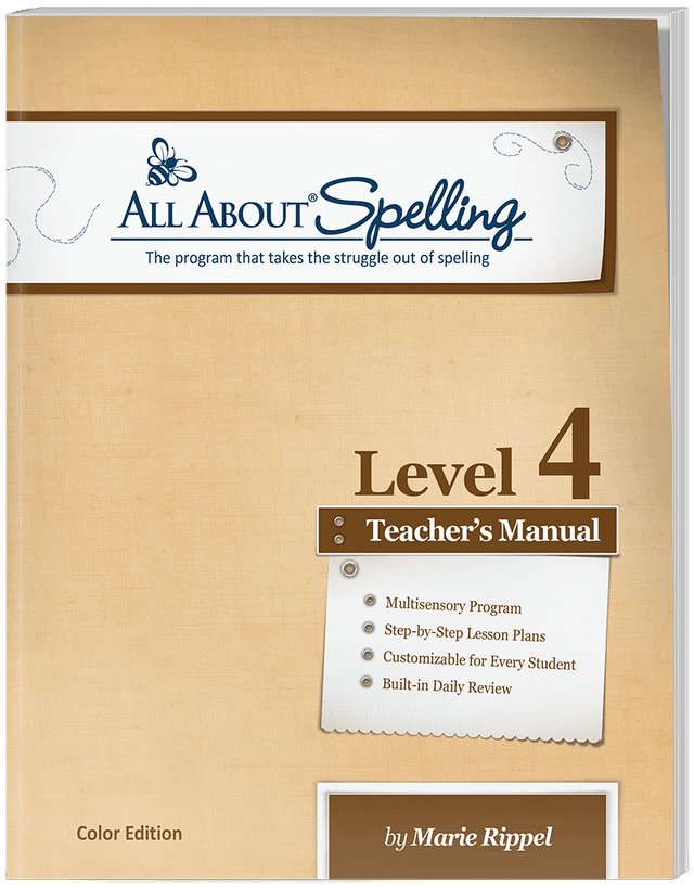 All About Spelling - All About Spelling Level 4 - All About Learning ...