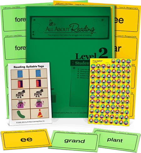 All About Reading Level 2 Materials - All About Learning Press, Inc.