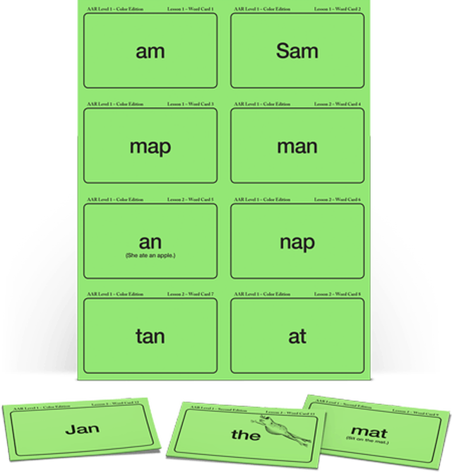 Reading Level 1 Flashcards Only - All About Learning Press, Inc.