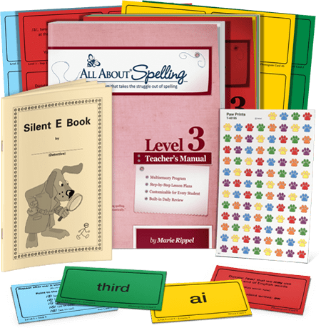 All About Spelling Level 3 Materials - All About Learning Press, Inc.