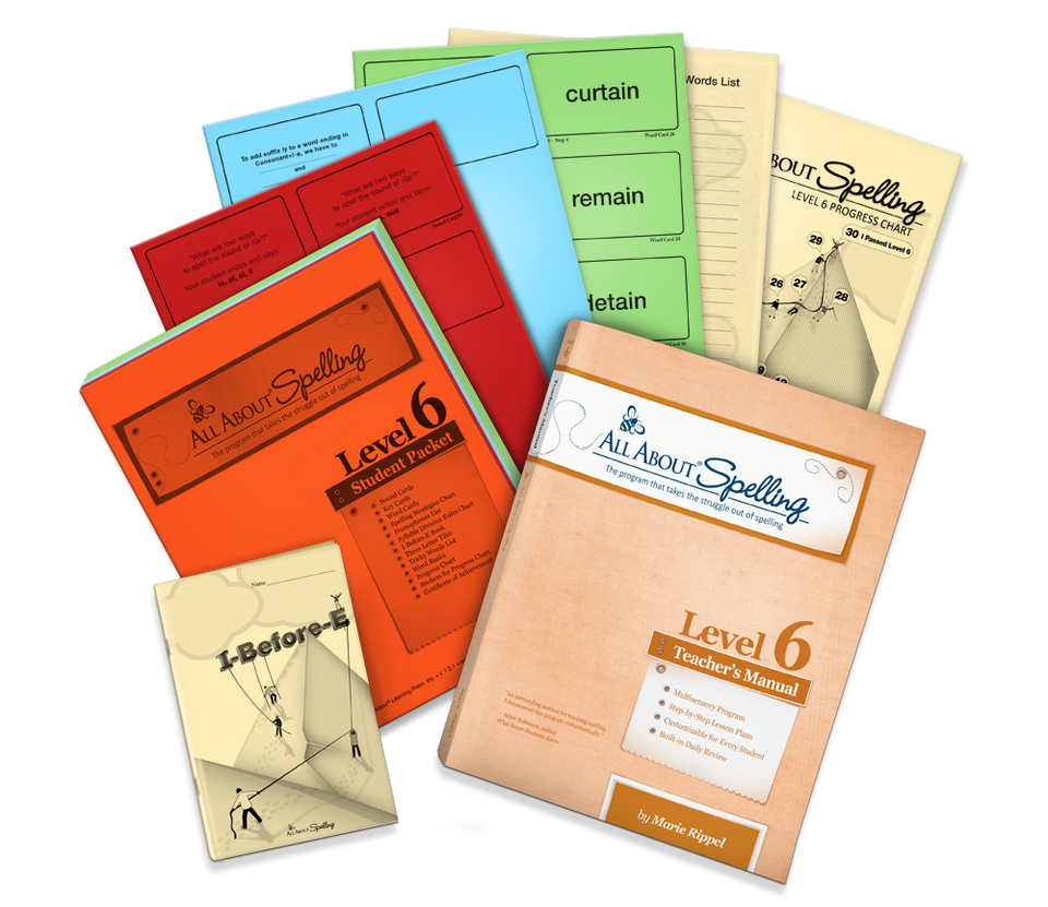 All About Spelling - All About Spelling Level 6 - All About Learning ...