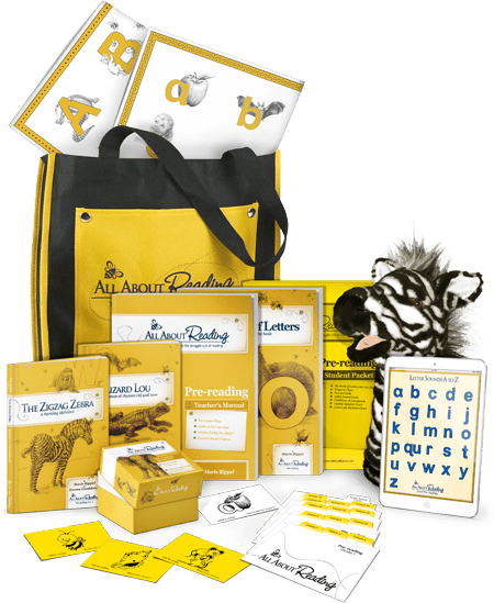 All About Reading Pre-reading